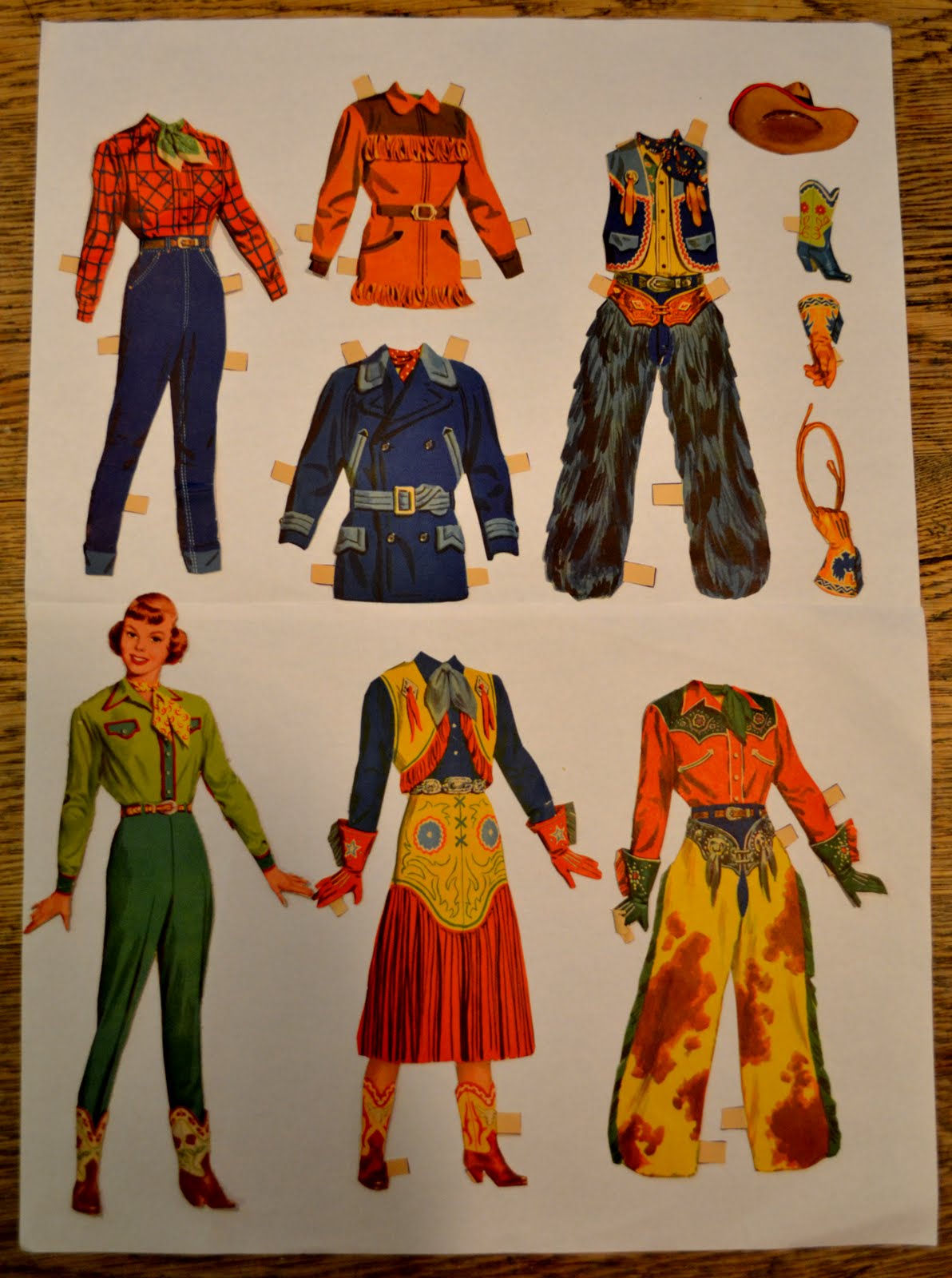 Things to Make and Do: Mini collection 49 -- paper dolls