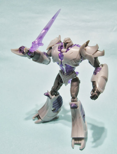 TRANSFORMERS : PRIME Cyberverse Commander class MEGATRON變形金剛領袖之証指揮官級麥加登