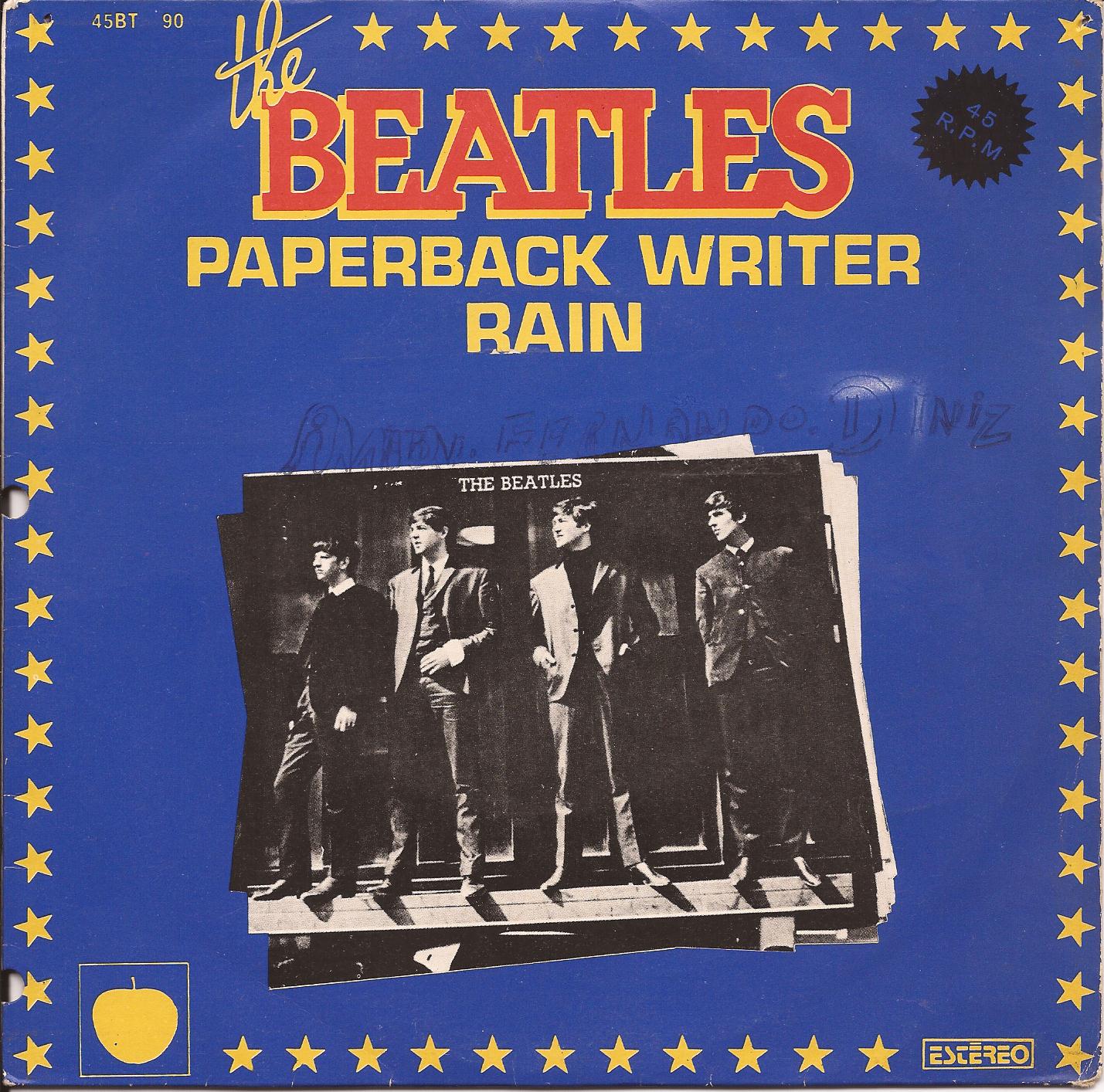 Beatles Forever!: The Beatles, PaperBack Writer/Rain, 45 rpm - Made in ...
