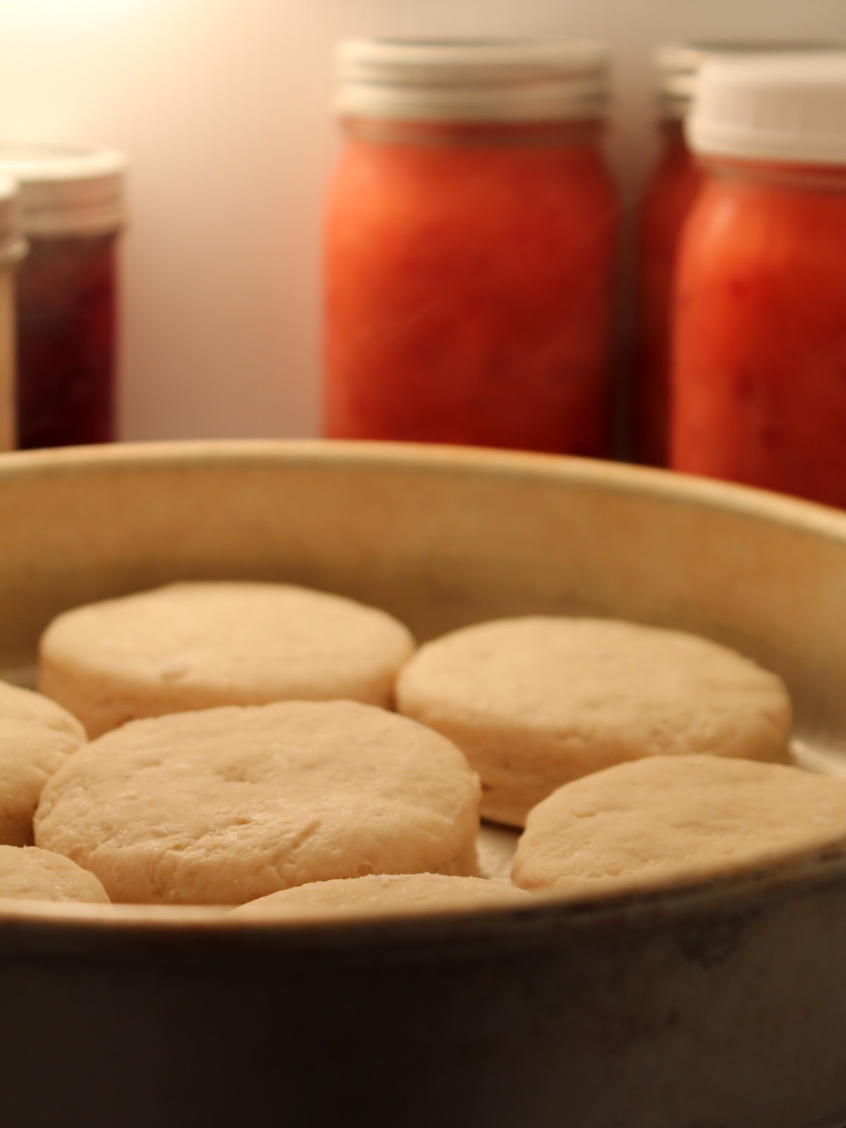 Frozen Homemade Biscuits