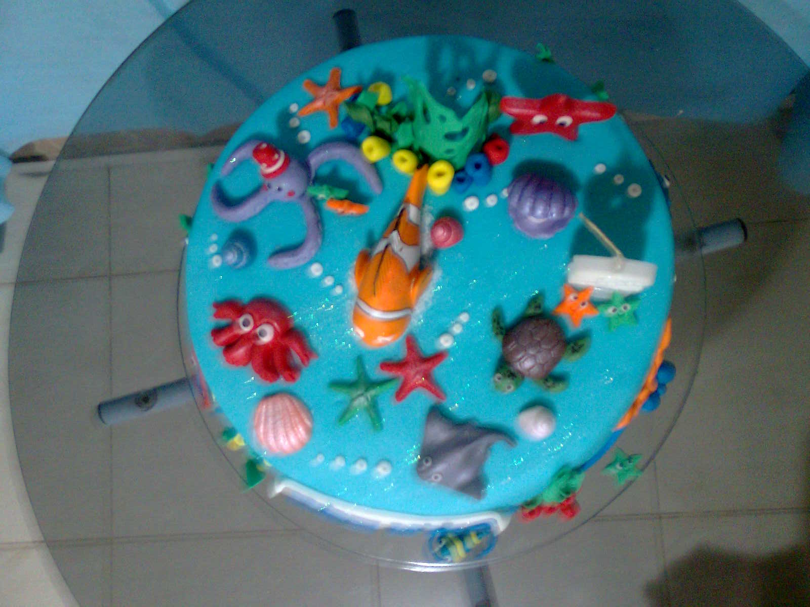 LUCIANA - BOLOS PERSONALIZADOS: BOLO - PROCURANDO NEMO