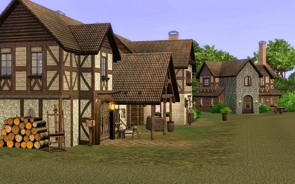 My Sims 3 Blog: Côtes d'Ambonnay - A French Medieval World by xSorcier
