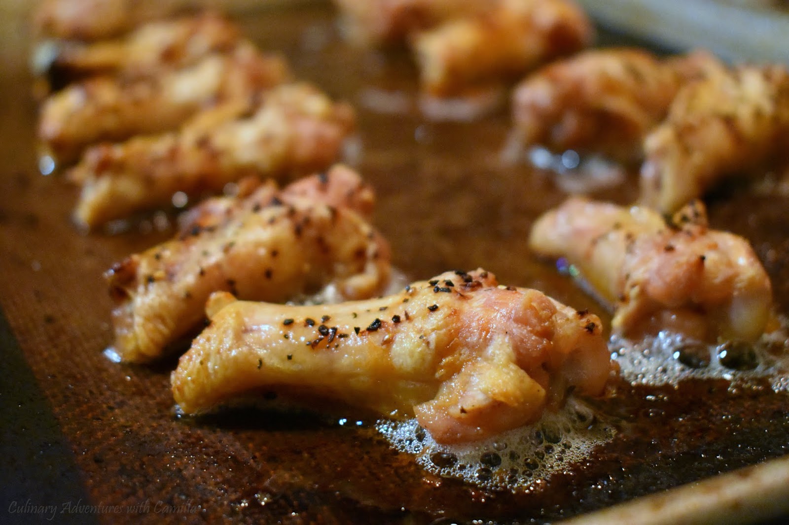 Apple Butter-Glazed Chicken Wings #AppleWeek