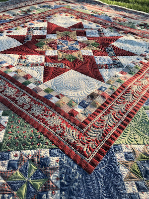 Sue Daurio's Quilting : Mill Girls BOM is going home