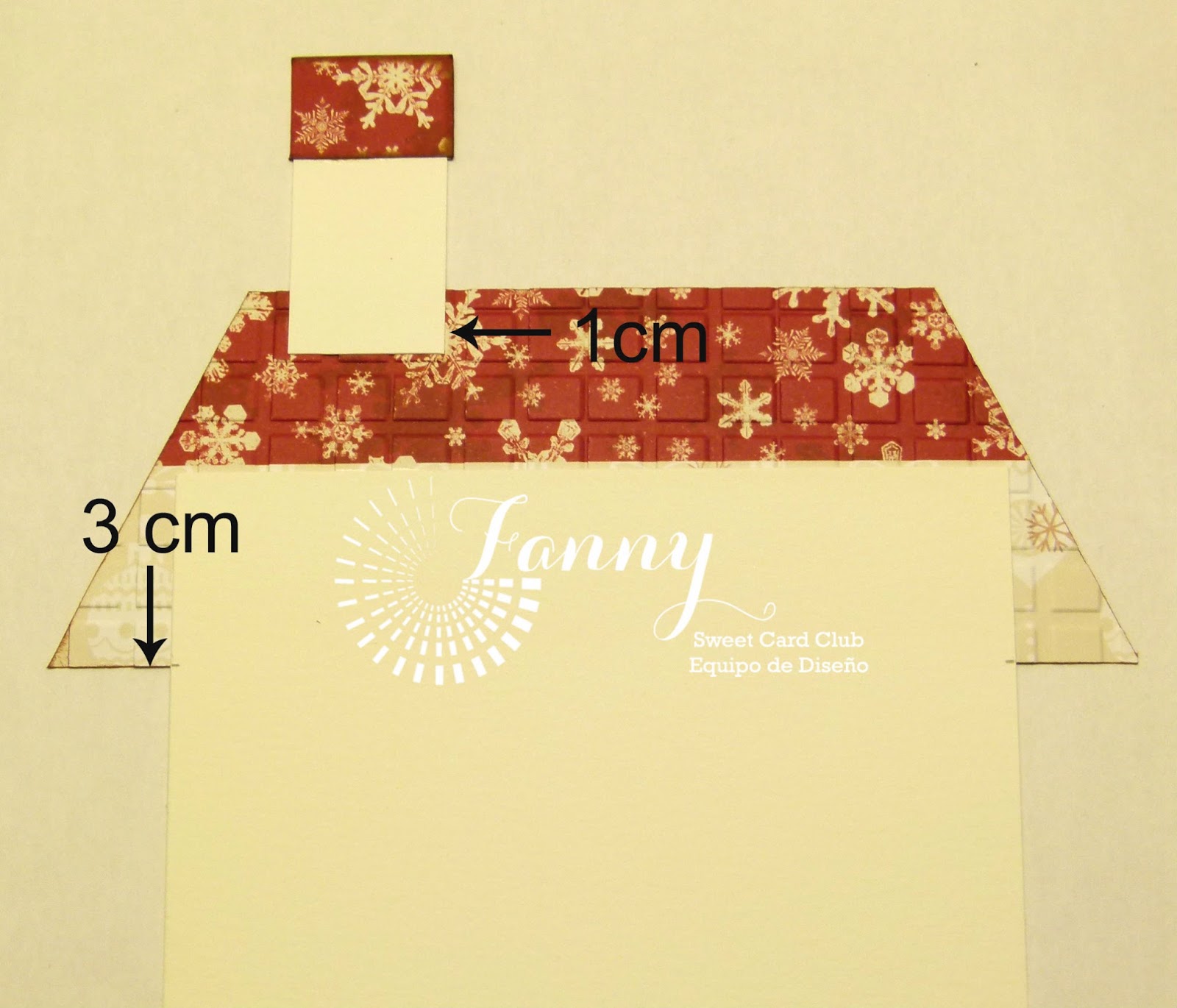 SWEET CARD CLUB: Tutorial: Casita de Navidad