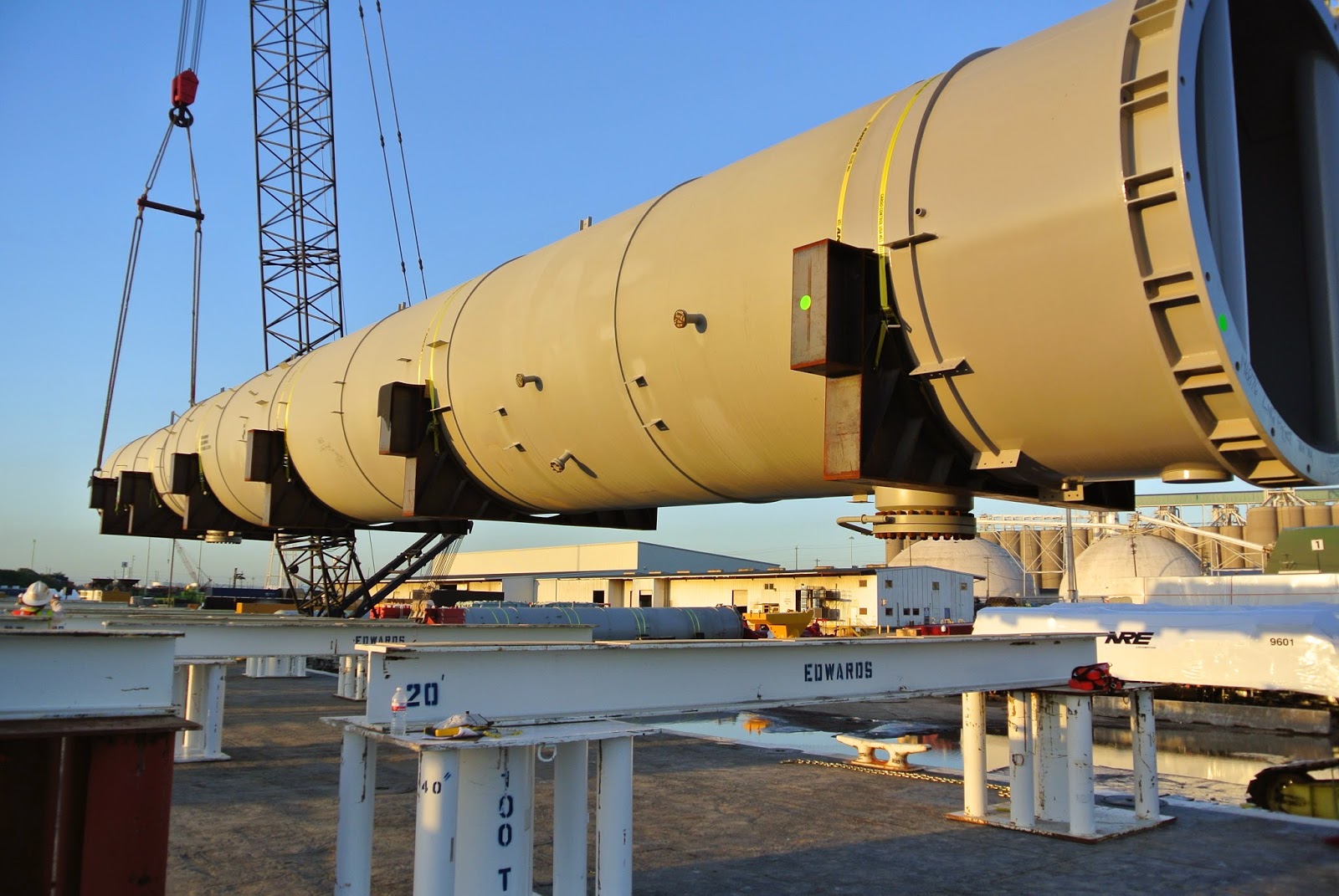 Hansa Meyer : Layout, Load Out, and Launch - Barge #1