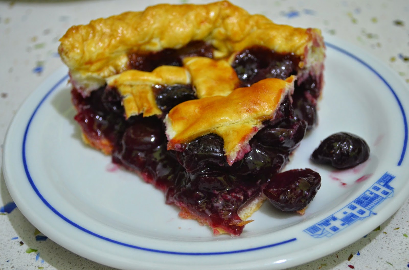 El Fogonero fotógrafo: Tarta de guindas.