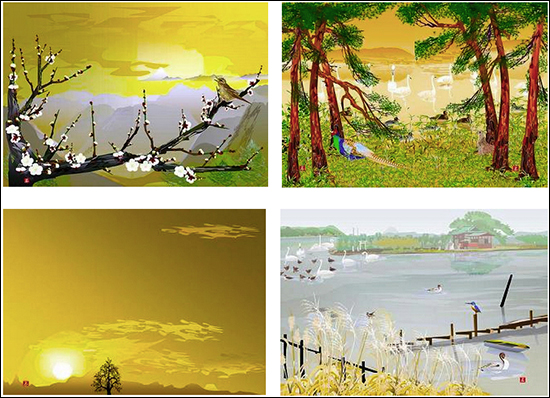 Vibrant Art On Excel- 73 Year Old Japanese Artist Tatsuo Horiuchi ...