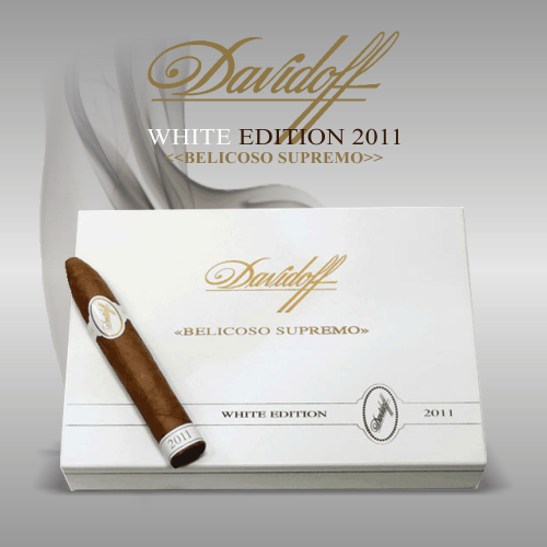 CDM Cigars Blog by:: Davidoff White Edition Super Belicoso