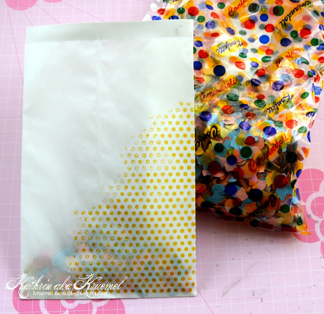 Stempeleinmaleins: Knalltüte - smacker bag