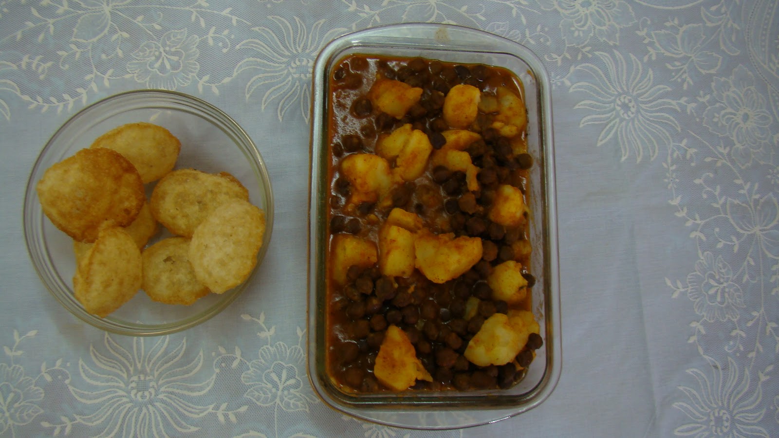 Quick and Easy Recipes!!!: Channa Bateta [a special Bhori appetizer]