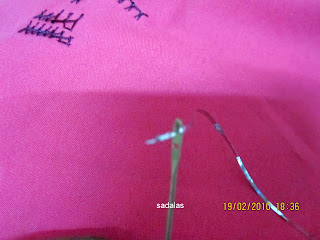 Sadala's Embroidery: Tutorial: Badla Work