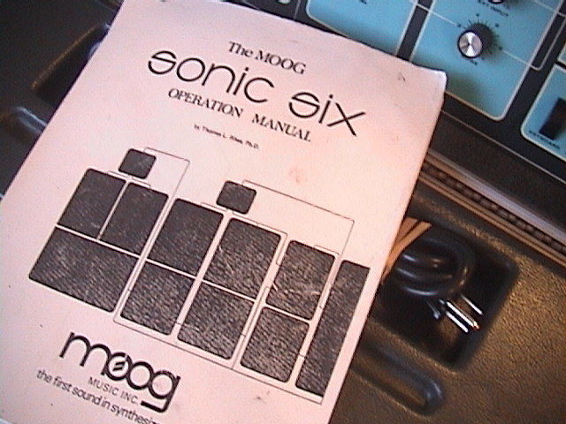 MATRIXSYNTH: Moog SONIC SIX Synthesizer