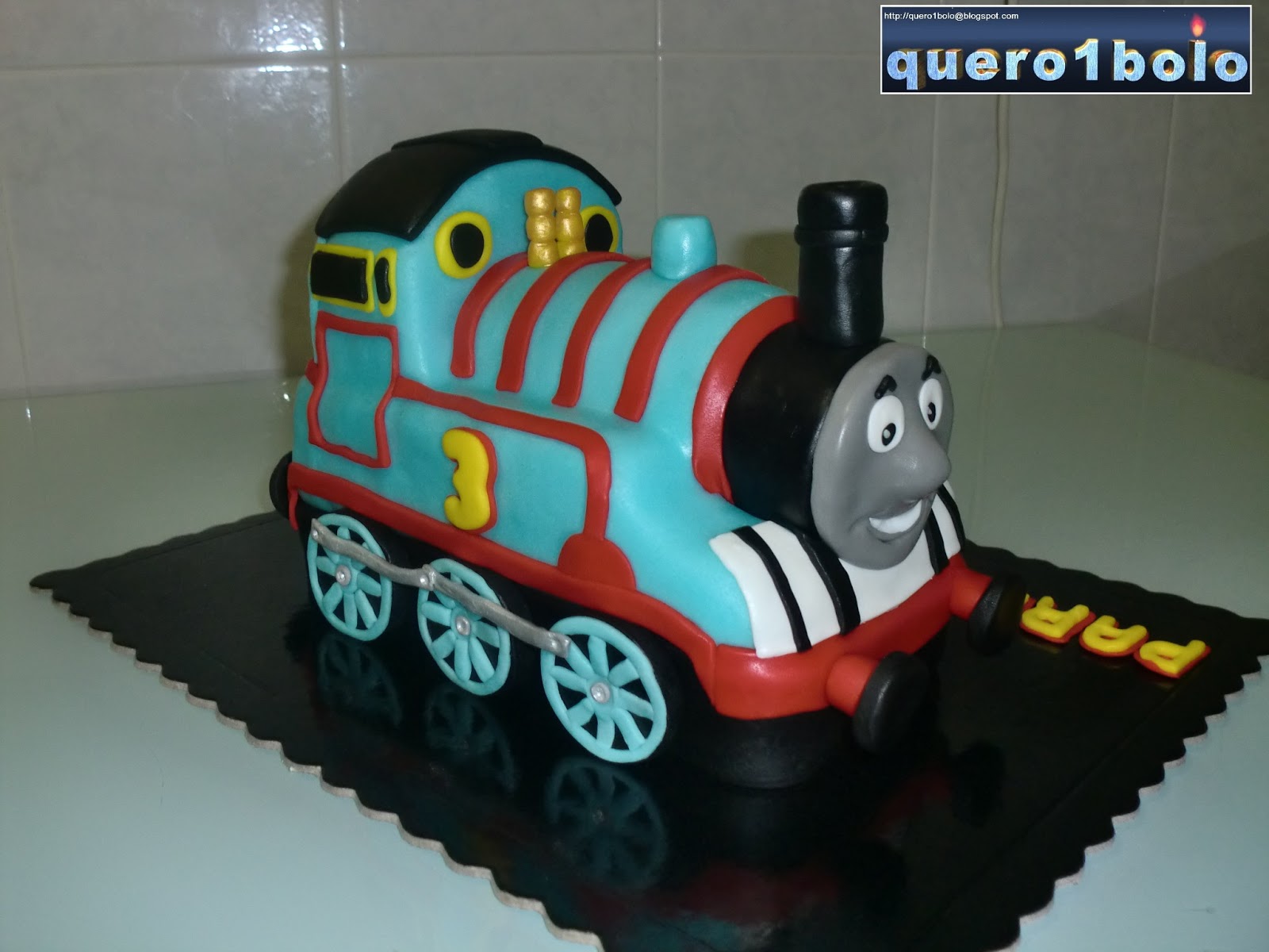 Quero1bolo: Parabéns Diego - Comboio Thomas