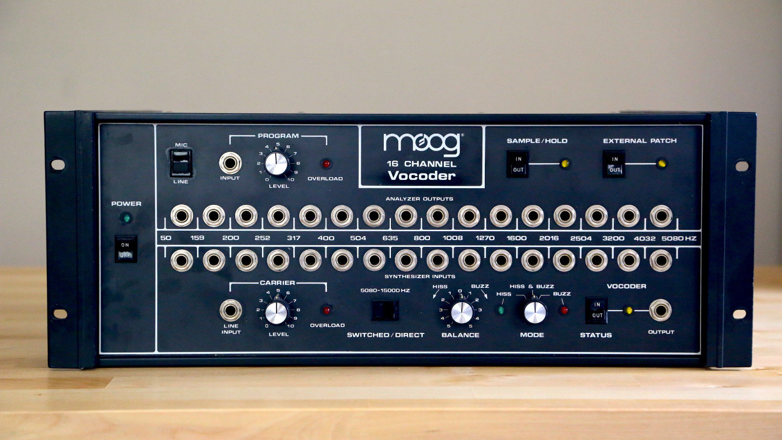 MATRIXSYNTH: Vintage Moog Vocoder 327a SN 1100