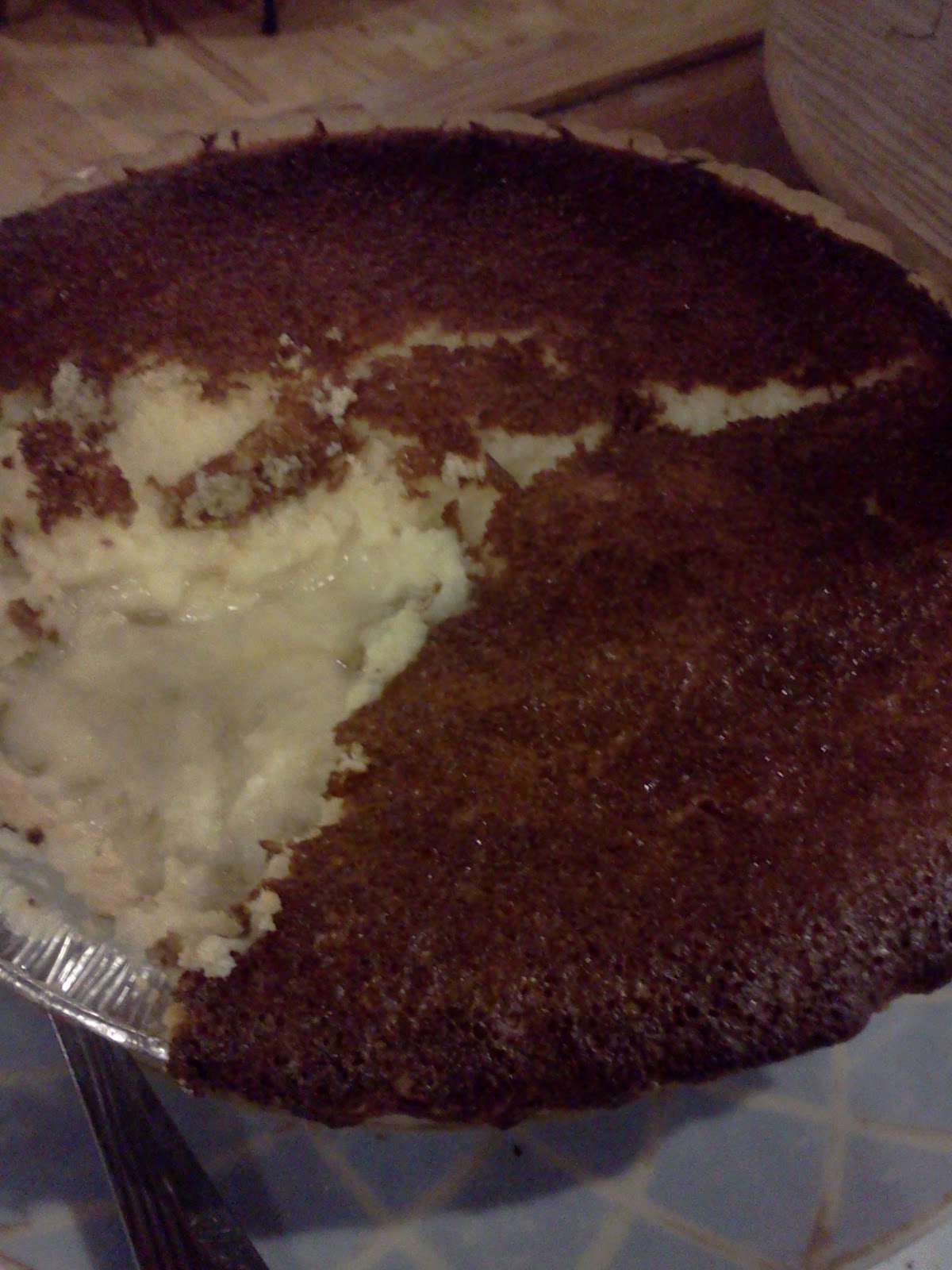 A Trunk Full of Recipes: Lemon Sponge Pie