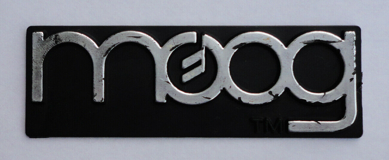MATRIXSYNTH: Original Moog Logo Badge