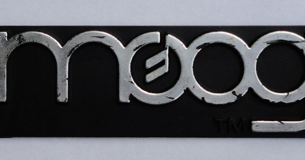 MATRIXSYNTH: Original Moog Logo Badge