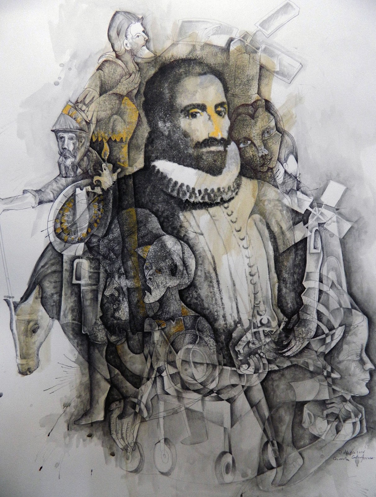 HISTORIA DE LA PLÁSTICA: FELIPE ALARCÓN ECHENIQUE / CERVANTES VIVE EN MÍ