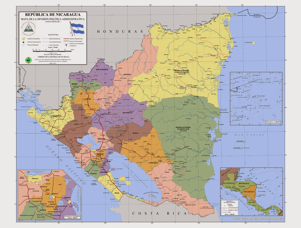 Los Apuntes del Estudiante: Mapa División Política Administrativa de ...