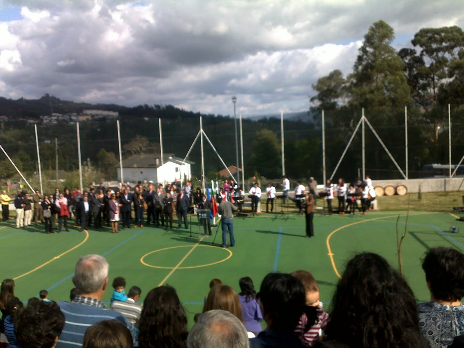 Sande-city, The Sin-city: Inauguração do Centro Escolar de Sande
