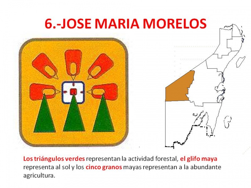 Historia y Geografía de Quintana Roo : Escudos de Quintana Roo y sus ...