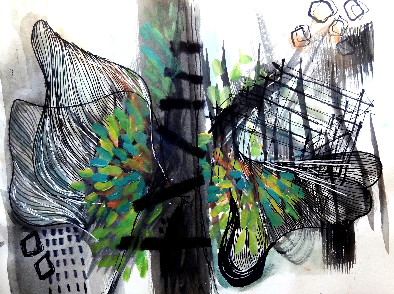 BOOK OF FRAGMENTS | ART SERIES ( ABSTRACT ILLUSTRATIONS P1 - U1 ...