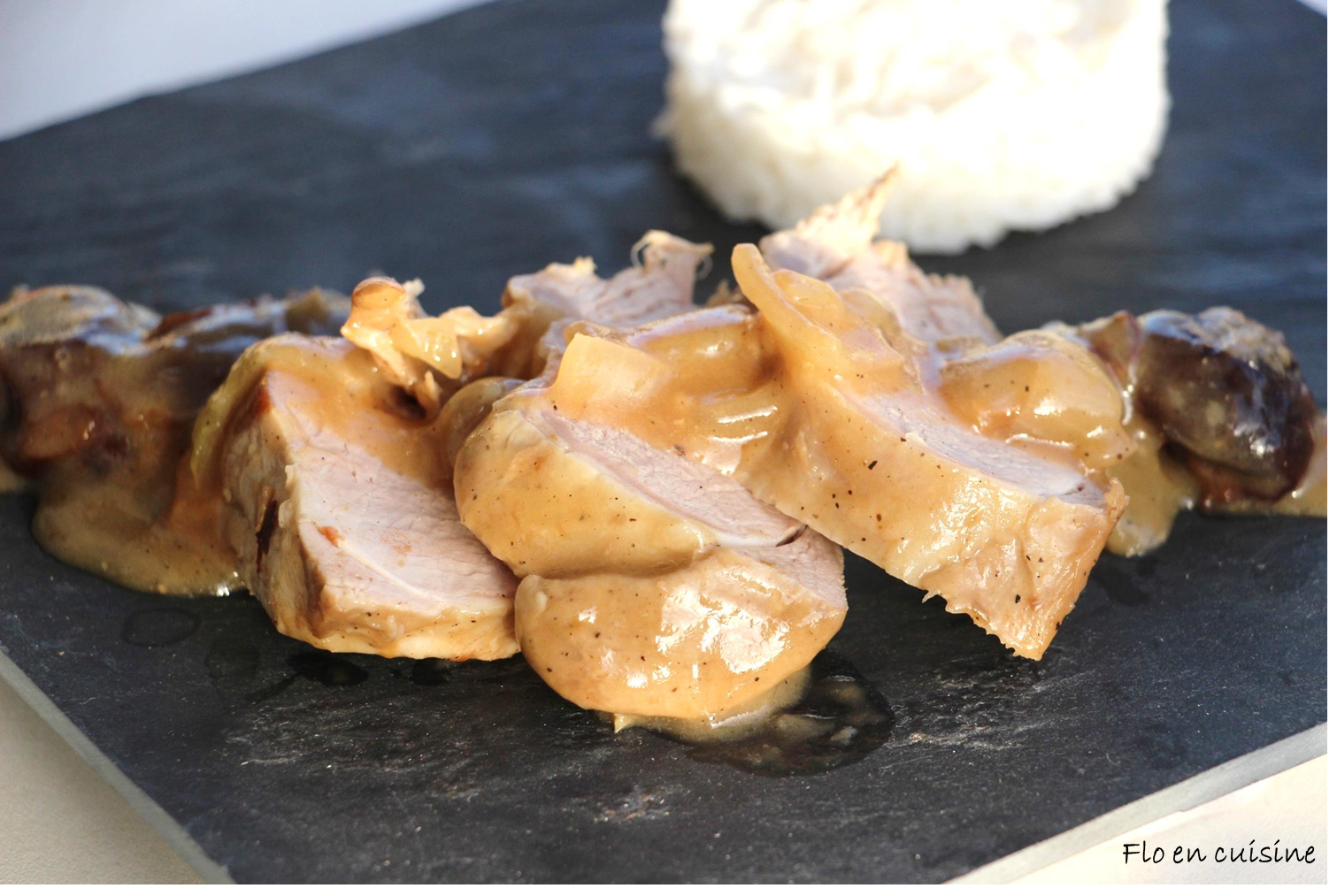 Flo en cuisine: Filet mignon aux pruneaux