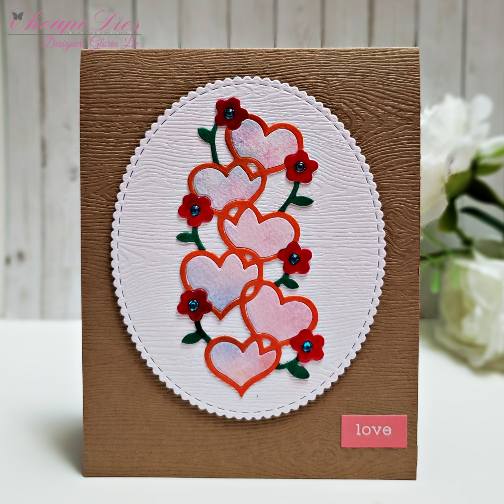 Gloria's craft room: Floating hearts