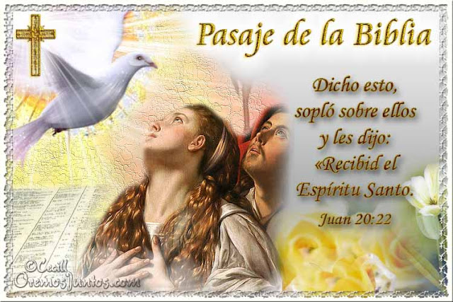 Vidas Santas: Santo Evangelio según san Juan 20:22