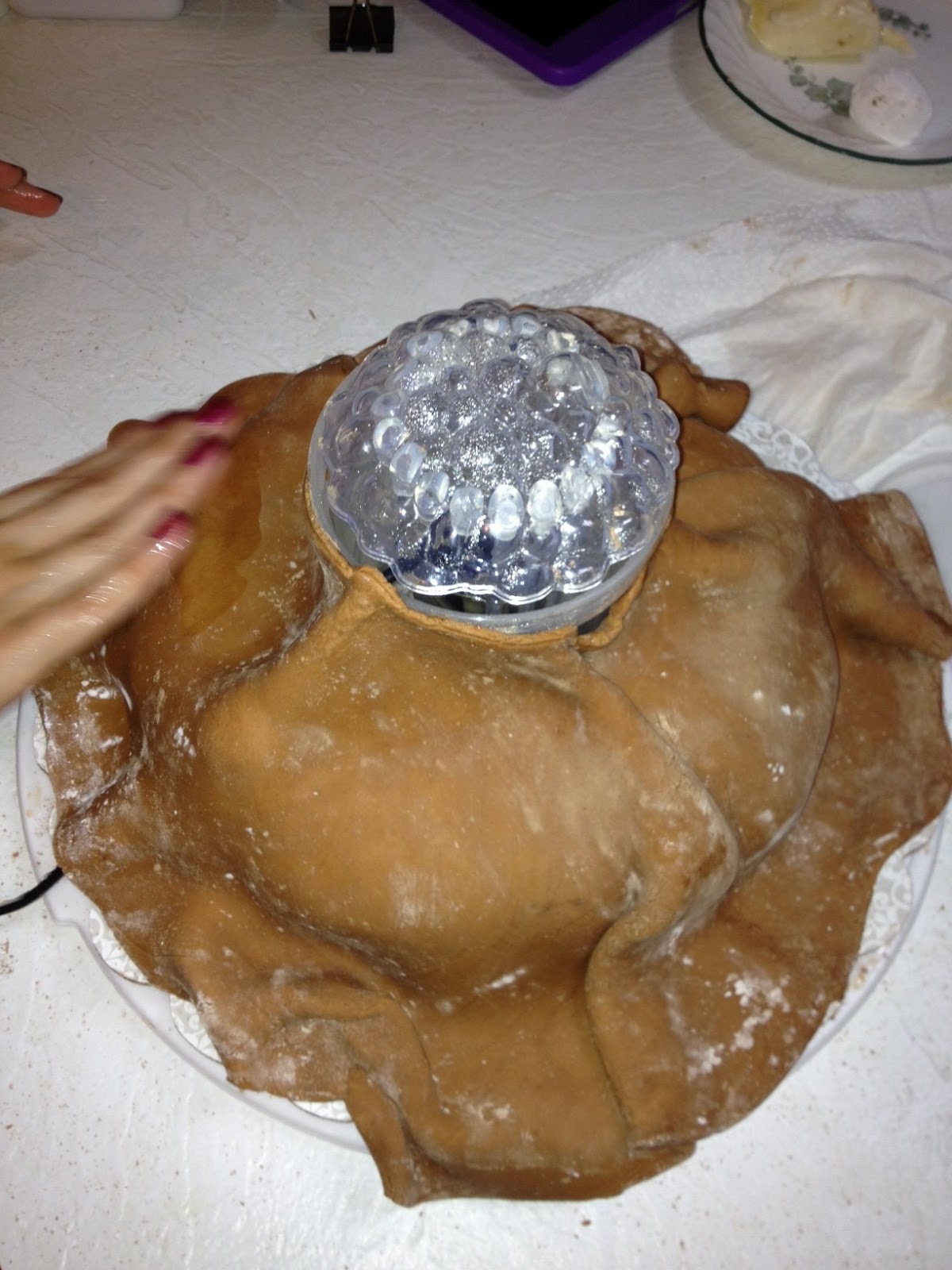 Dragonflies@Dawn: Dinosaur (Volcano) Cake Tutorial