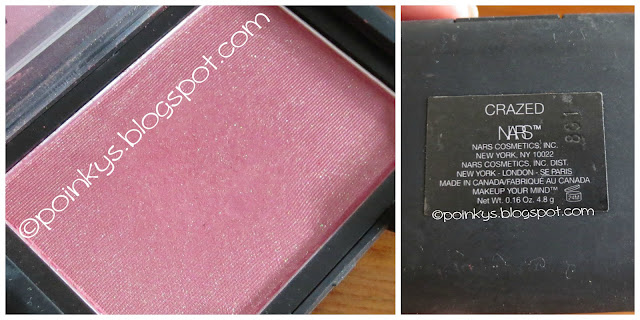 Life's Little Delights: Traincase favorite - NARS Crazed blush