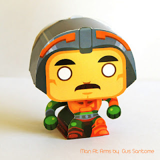 Man-At-Arms Papercraft - Heman and the Masters of the Universe ...