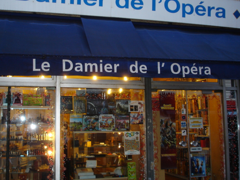 Game Analyticz: Board Games em Paris, parte 4 - LE DAMIER DE L'OPERA