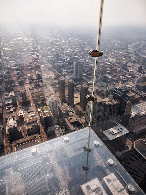 EVA生活日誌: [芝加哥之旅] 完全腳軟的 SKYDECK