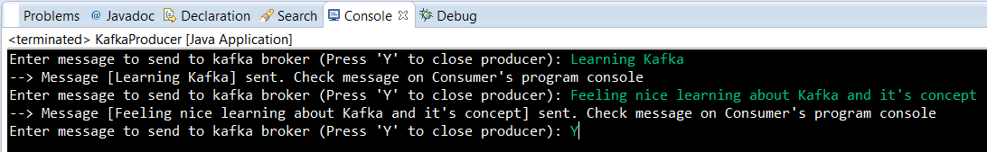 Tech Blog - Narendra Verma: Apache Kafka - Example of Producer/Consumer in Java