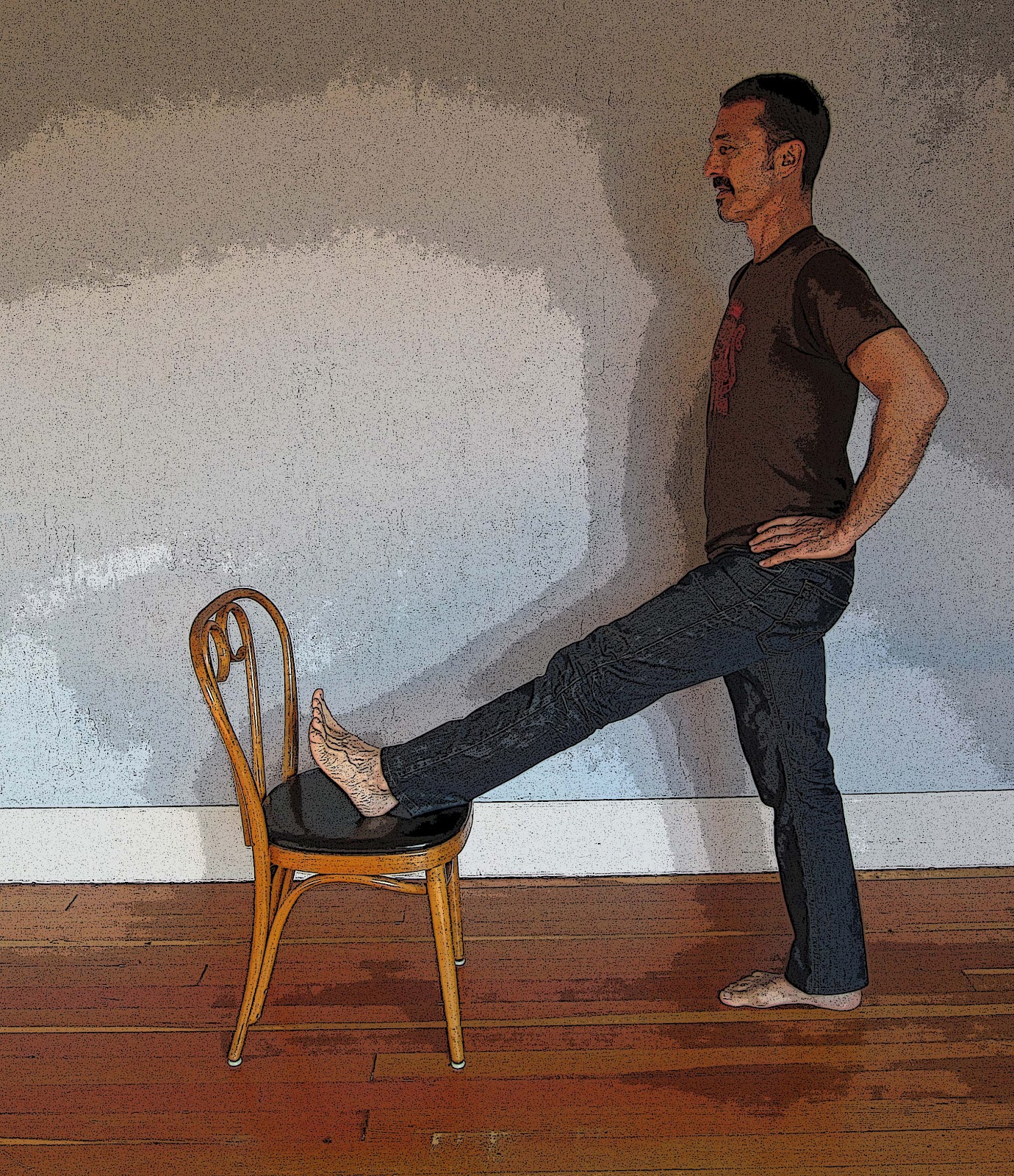 Featured Pose: Standing Leg Stretches | Health for Yoga