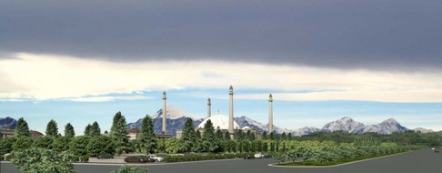 Masjidinfo: (Rencana) Masjid Agung kota Magas, Republik Ingushetia