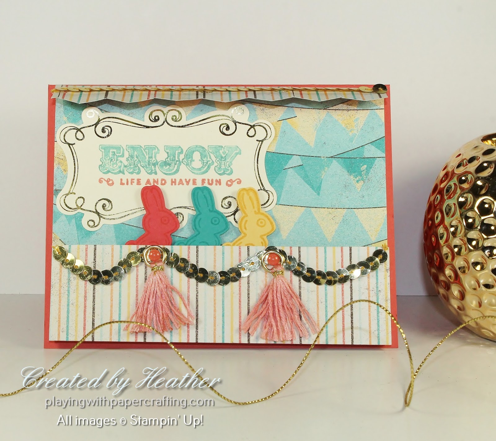 Playing with Papercrafting: Hidden Slider Carnival Card for Global ...