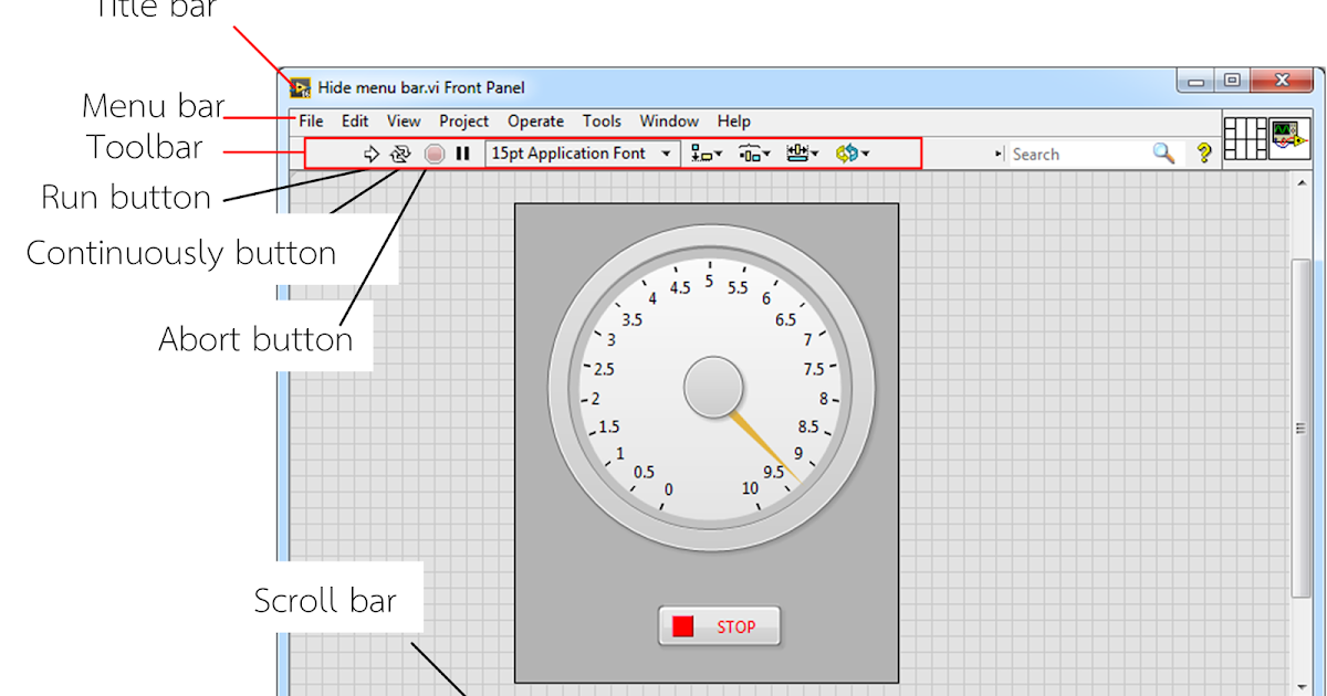 Setting front panel when run vi (LabVIEW)