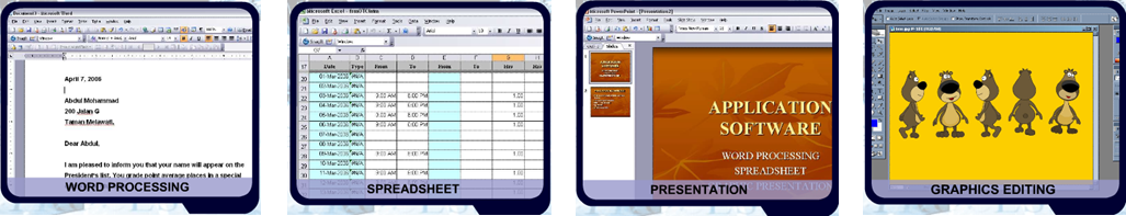 Software : Application Software ~ ICT SPM - Blog Cikgu Hisham
