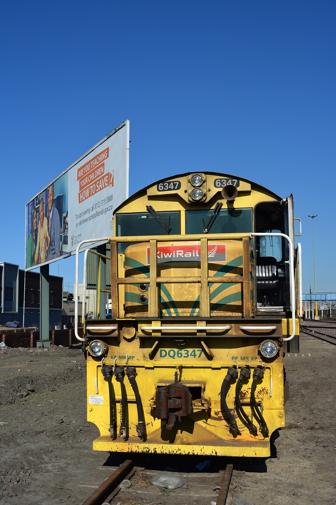 SAR CONNECTA: Kiwi Rail / Tranz Rail 6347 / 6382 standing at Maydon ...