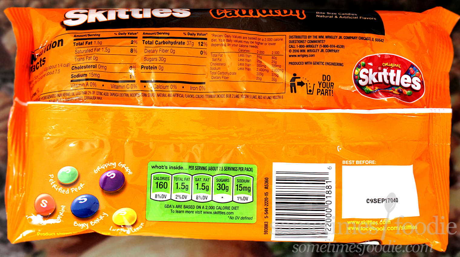 Skittles Riddles Bag