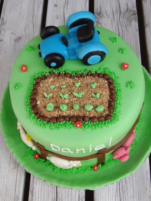 Te hago un postre: Tarta tractor