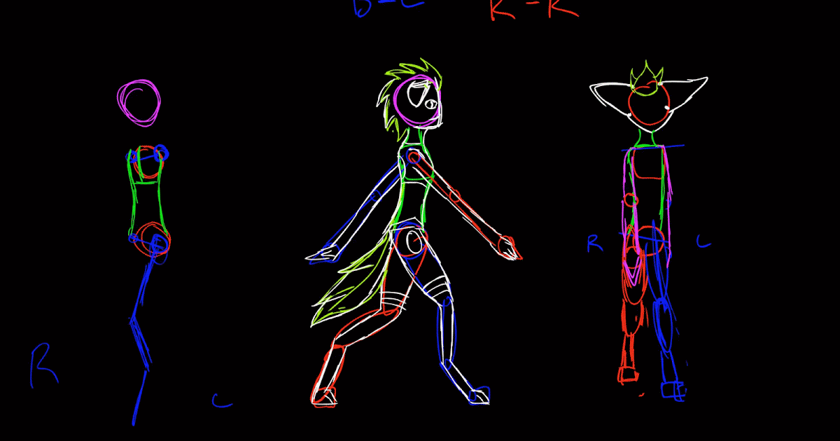 StoryBoard: PROGRESS walk cycles