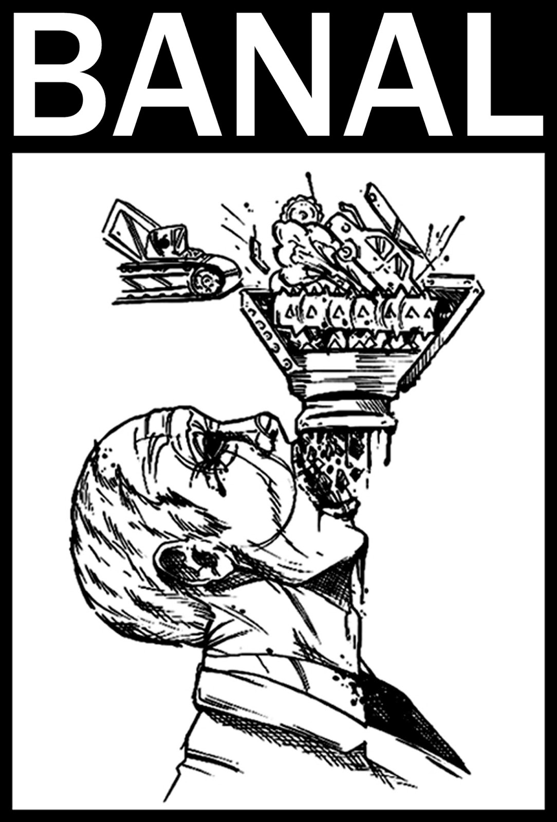 ONE TRACK TO HELL: Banal - Demo (2016) Montreal-Québec, Canada