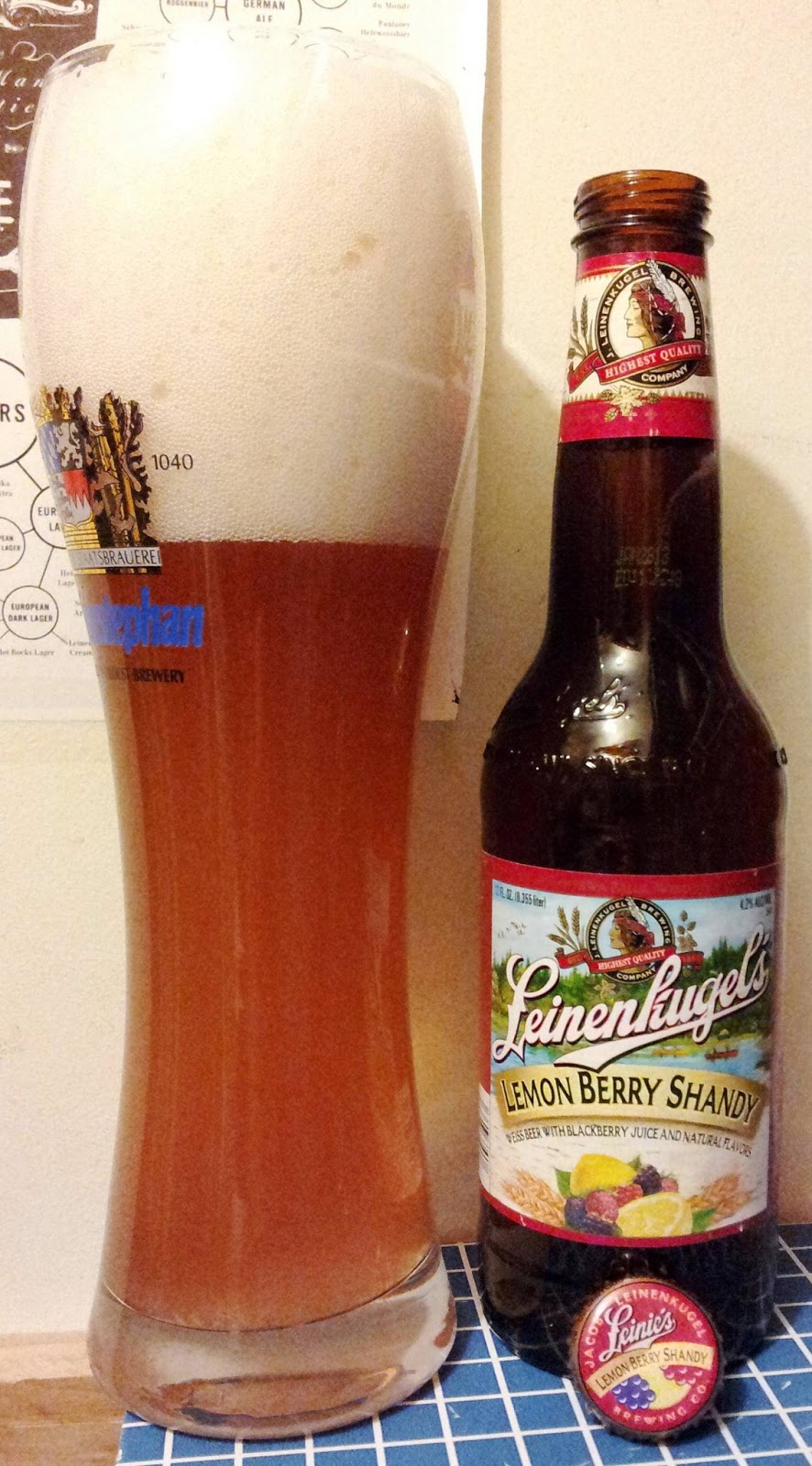 Not Another Beer Review: Leinenkugel's Lemon Berry Shandy