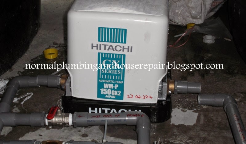 NORMAL PLUMBING: MEMASANG TANGKI AIR JENIS STAINLESS STEEL JENAMA LSL ...