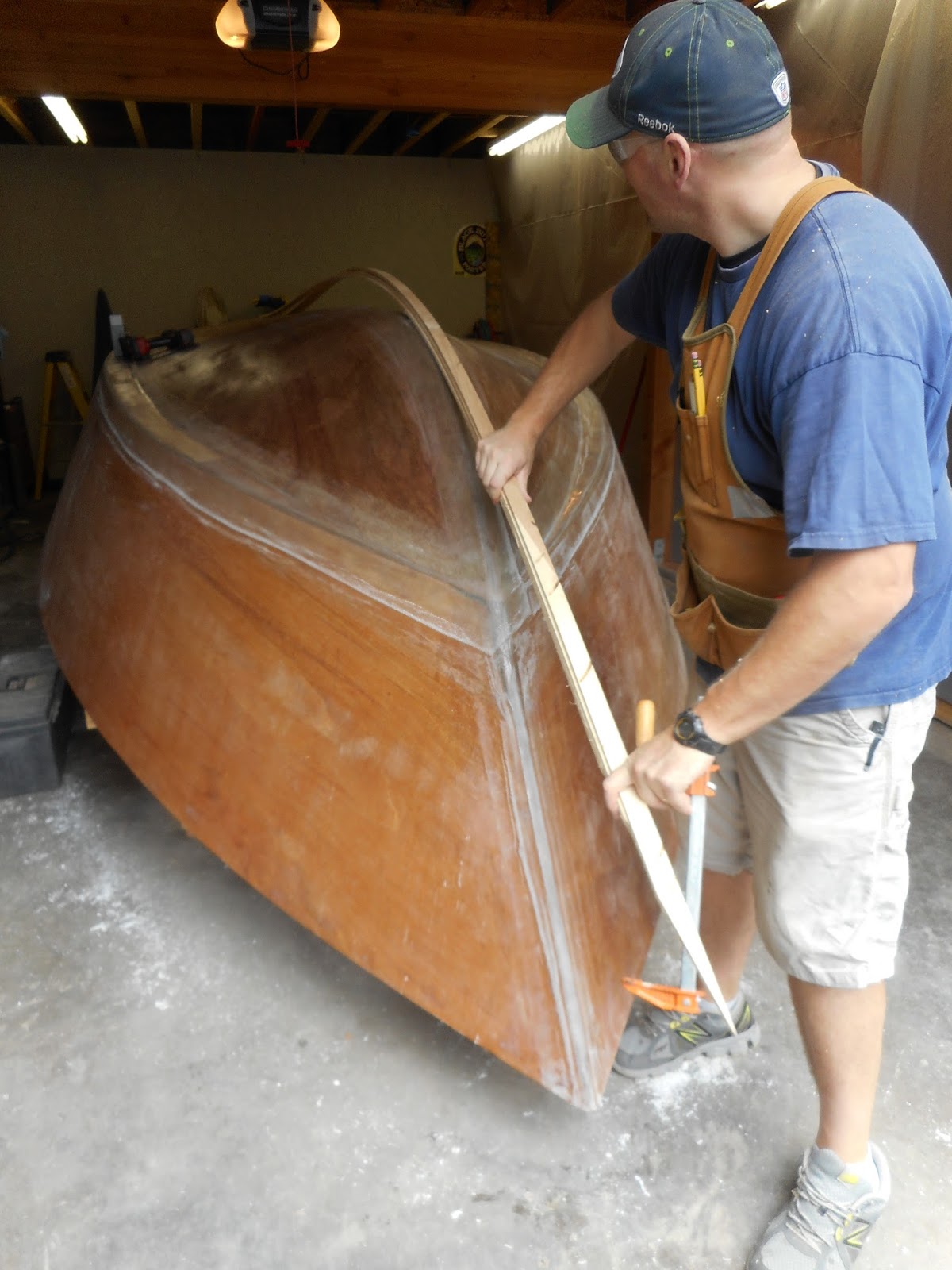 Chris's Boat Project: Keel Strake and Spray Rails