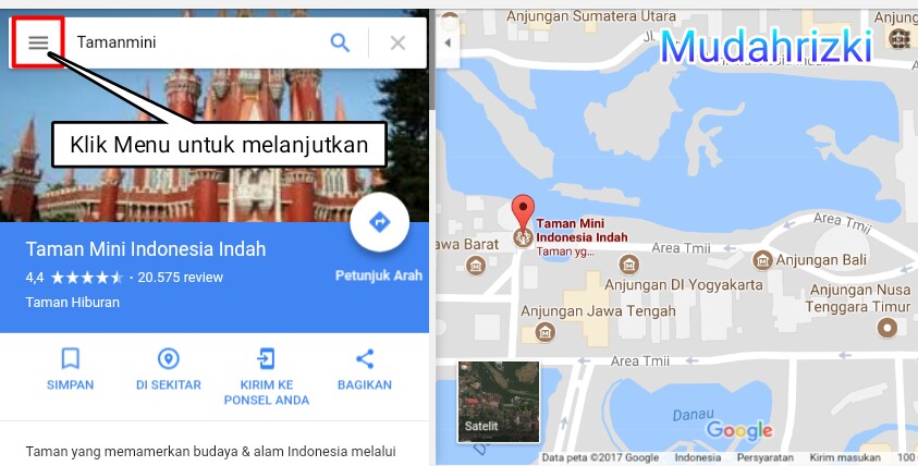 Cara Pasang Peta Google Map di Website Blog dengan Android - Tutorial ...